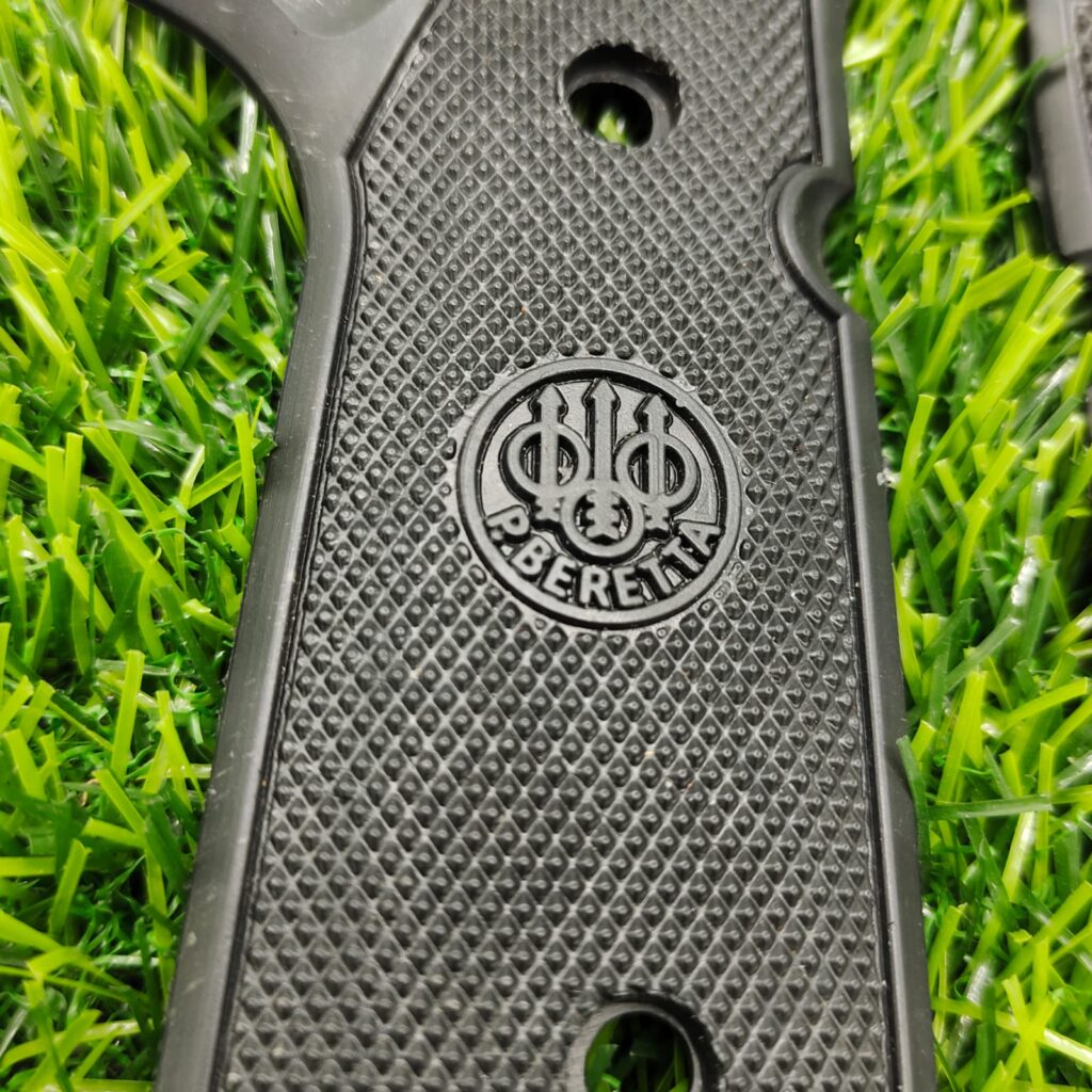 Polymer Handgrips for Beretta 92 FS and M9 - Logo Design for Enhanced ...