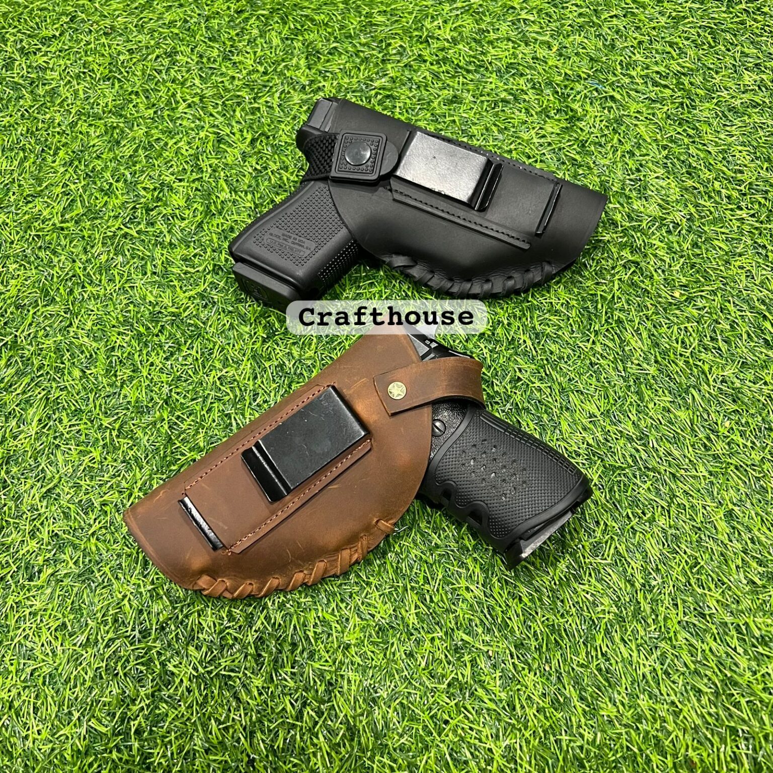 Versatile Conceal Carry Genuine Leather Holster for 9mm Pistols – Left ...
